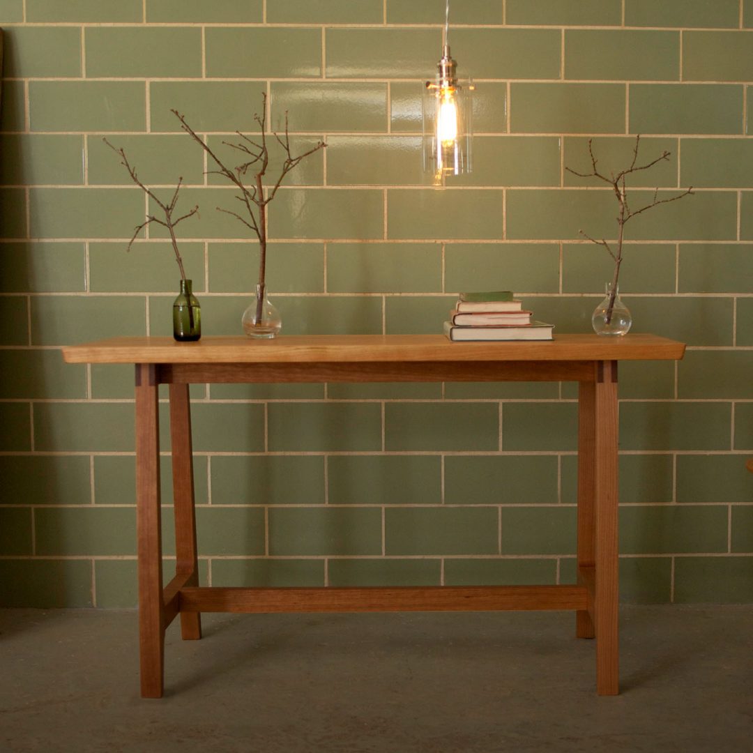 Clothespin Console - Custom Furniture | Cabinetry | Doors